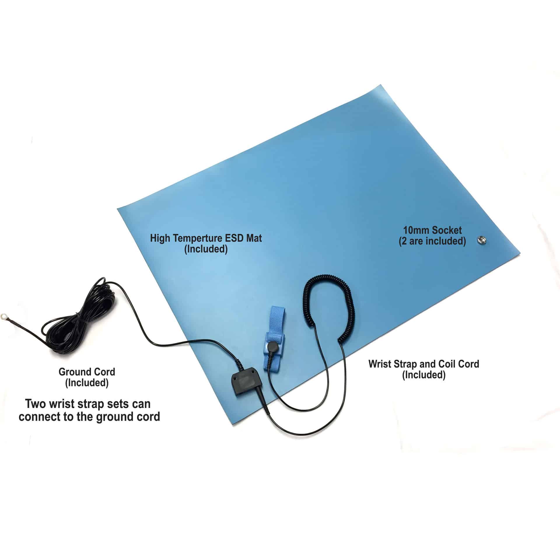 Amazon Esd Mat Kit Blue Esd And Static Control Products Transforming Technologies