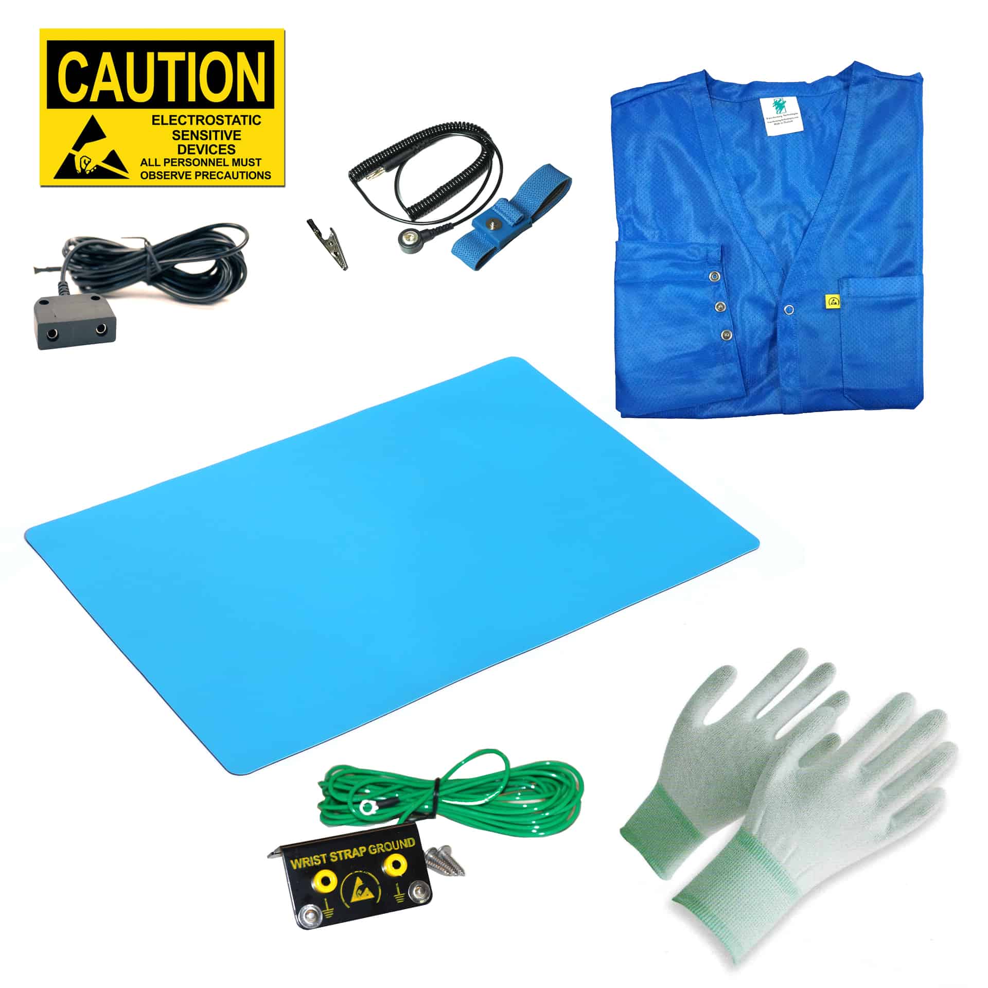 Esd Mat Kit With Sign Full Esd And Static Control Products Transforming Technologies