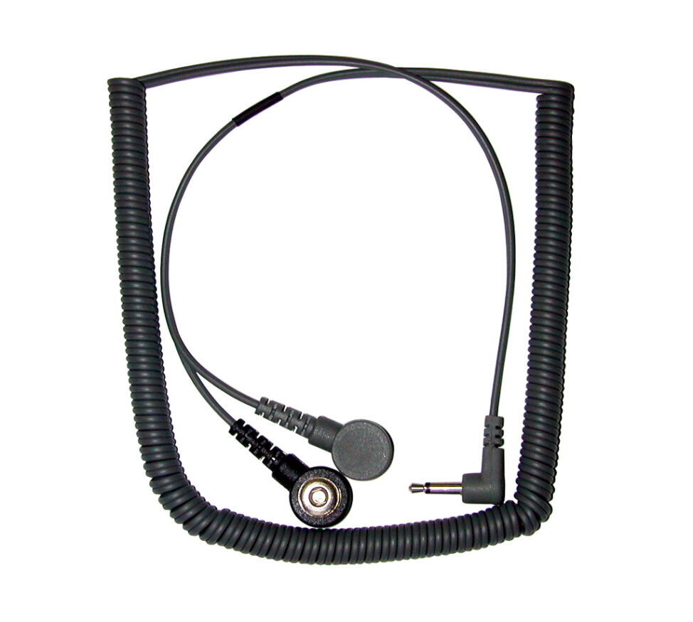 WB2580 Dual Wire Wrist Band & 6ft Coil Cord Set - Anti-Static ESD ...