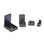 ESD Safe SMD Component Storage Boxes, Conductive Plastic - Black Lids ...